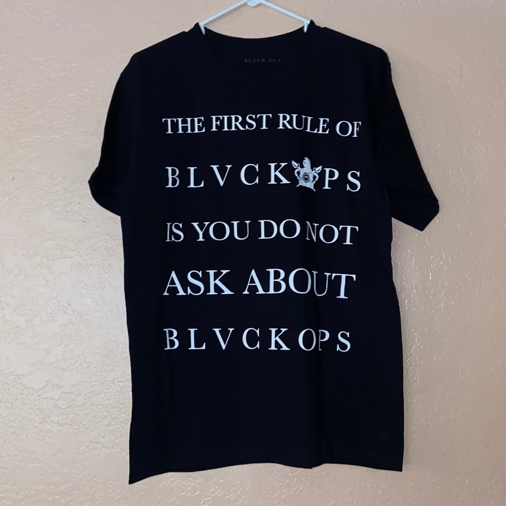Black Scale Blvck Ops Scvle T Shirt Streetwear Crooks… - Gem